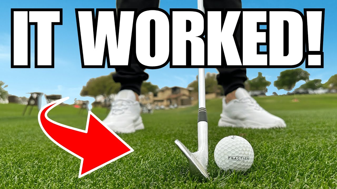 I Did NOT EXPECT This Golf Lesson To WORK SO WELL!?