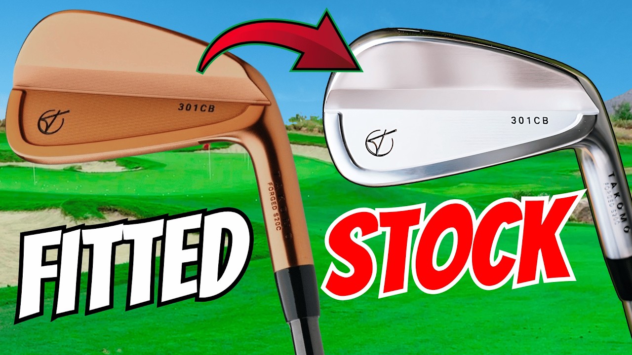 HUGE RESULTS! Tour Fitted Takomo Irons Vs Standard Off The Shelf!?