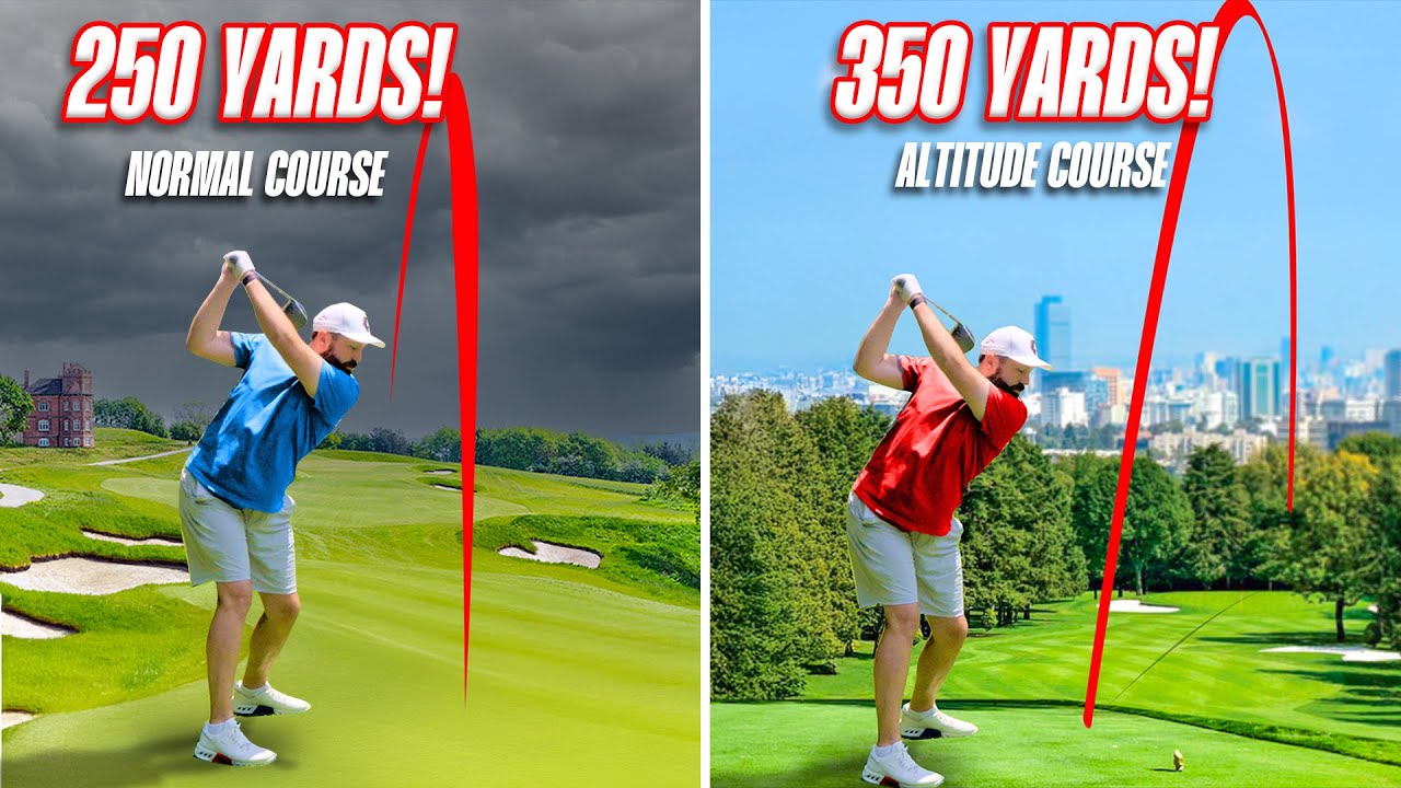 I Play Golf Where The Ball Travels MILES! (High Altitude Course)